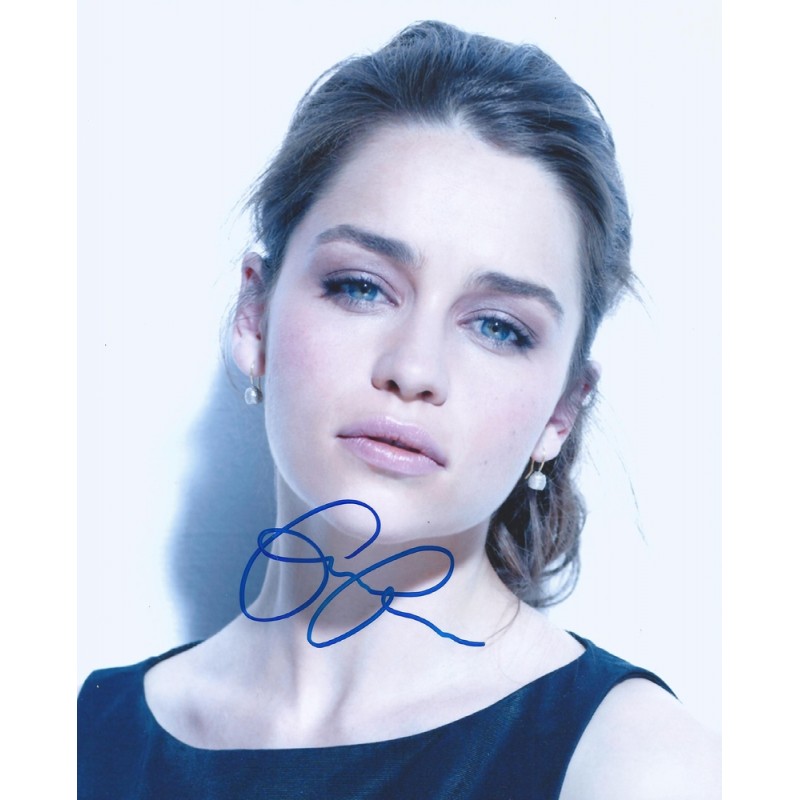 Emilia CLARKE Autograph