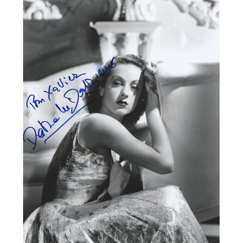 Danielle DARRIEUX Autograph