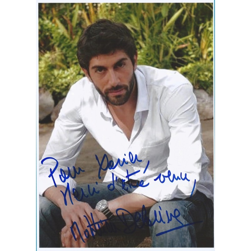 Mathieu DELARIVE Autograph