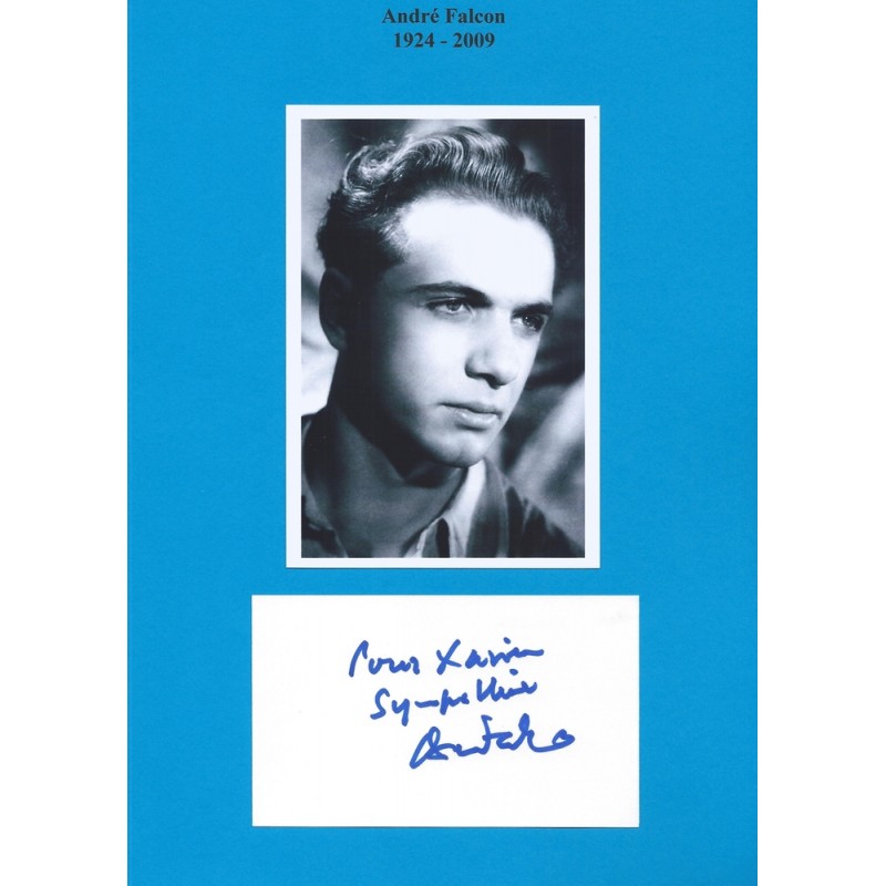André FALCON Autograph