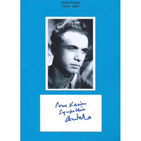 André FALCON Autograph