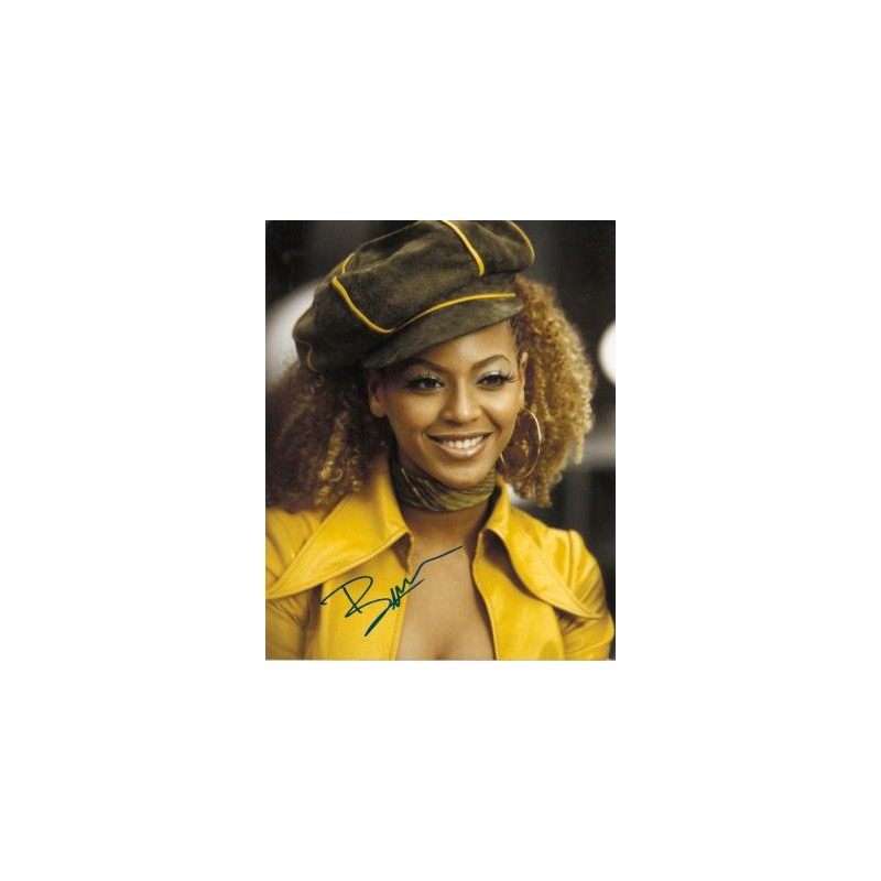 Beyonce KNOWLES Autograph
