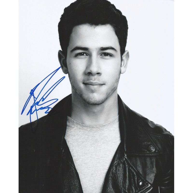 Nick JONAS Autograph