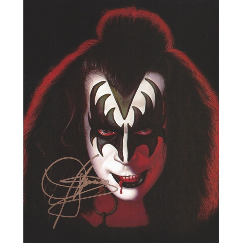 Gene SIMMONS - KISS Autograph