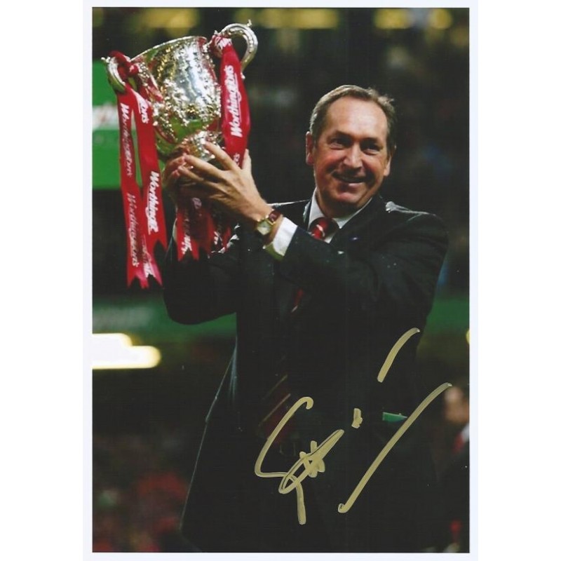 Gerard HOULLIER Autograph