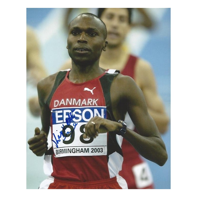 Wilson KIPKETER Autograph