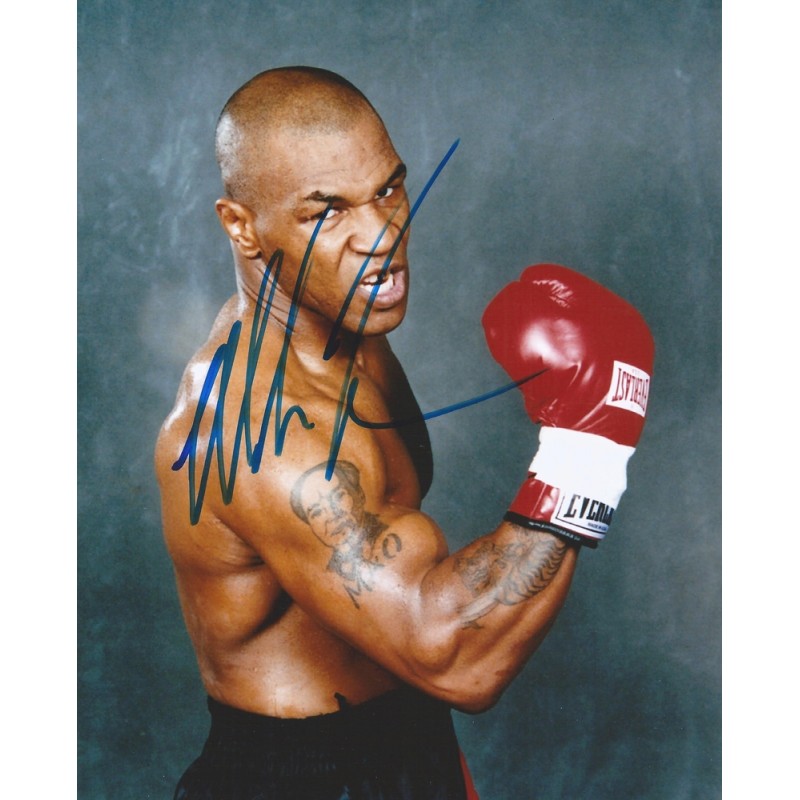 Autographe Mike TYSON