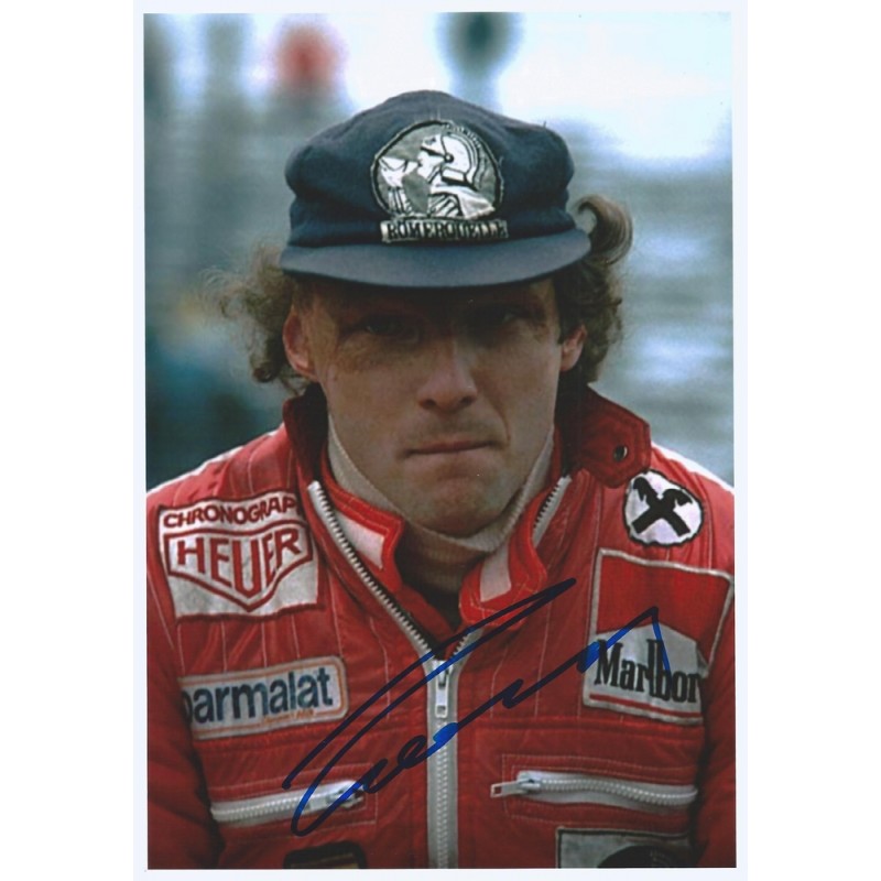 Niki LAUDA Autograph