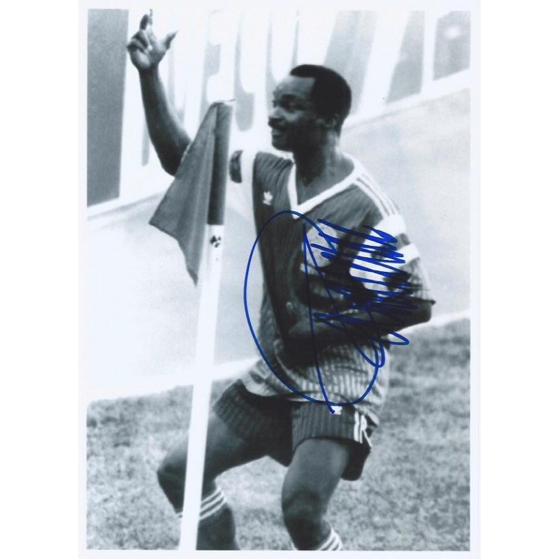 Roger MILLA Autograph