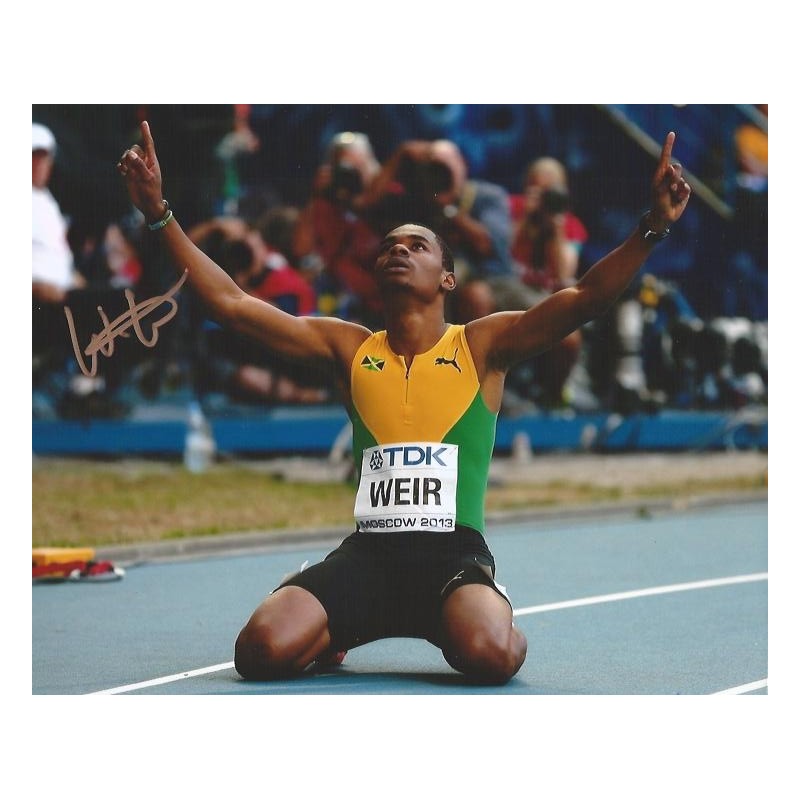 Warren WEIR Autograph