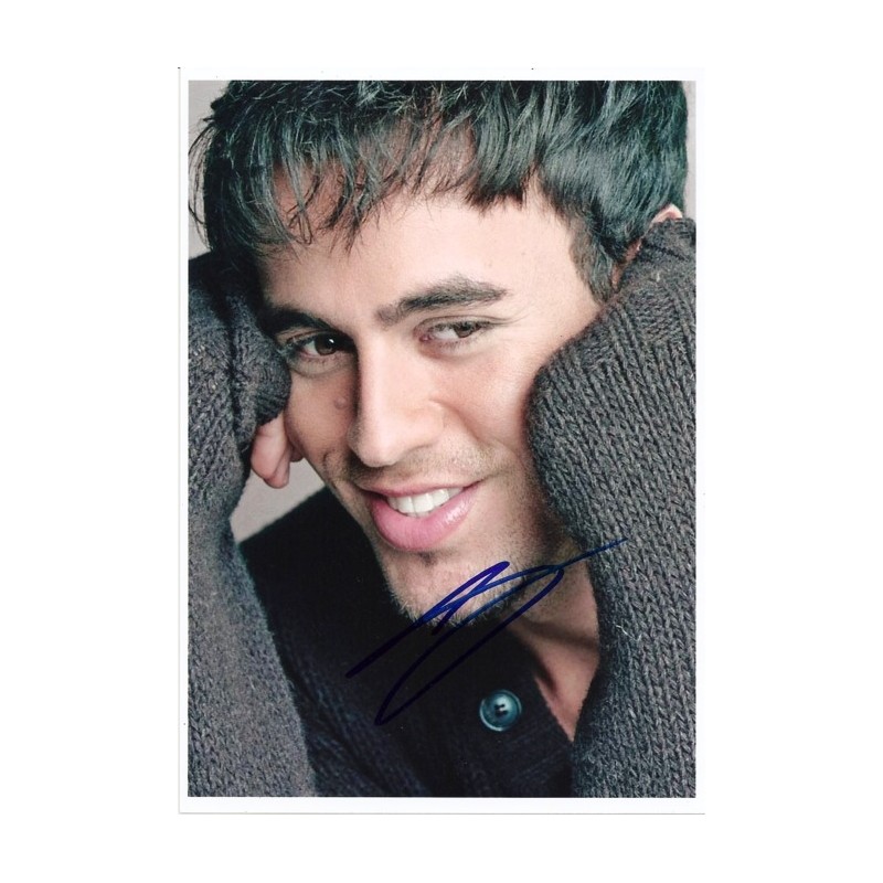Enrique IGLESIAS Autograph