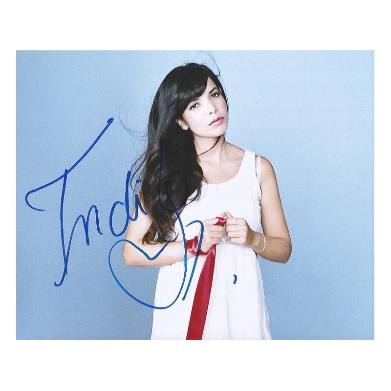 Autographe INDILA