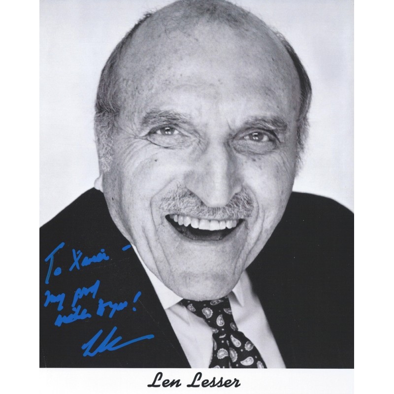 Autographe Len LESSER