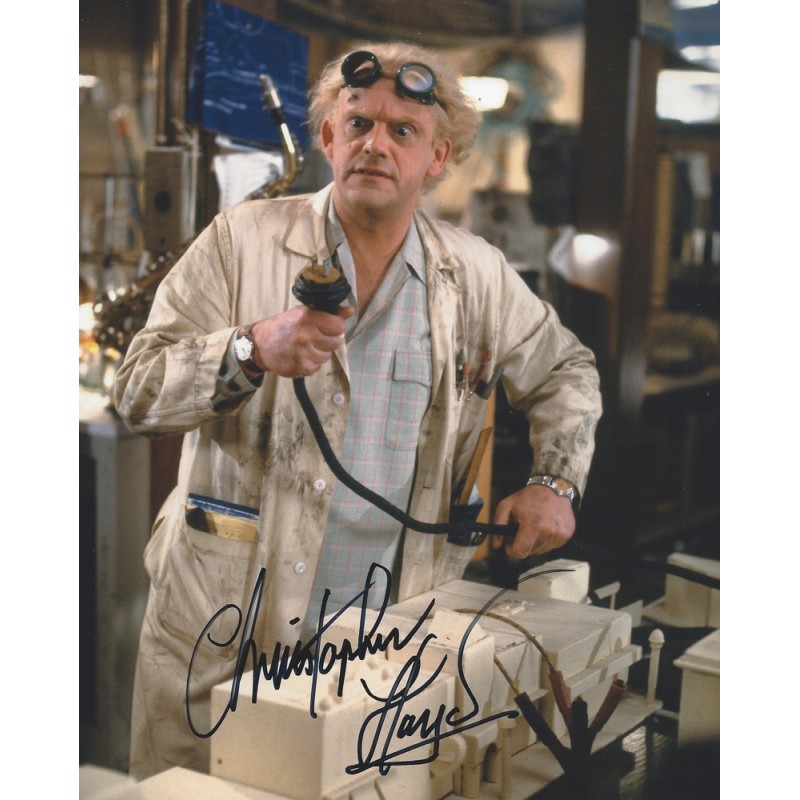 Christopher LLOYD Autograph
