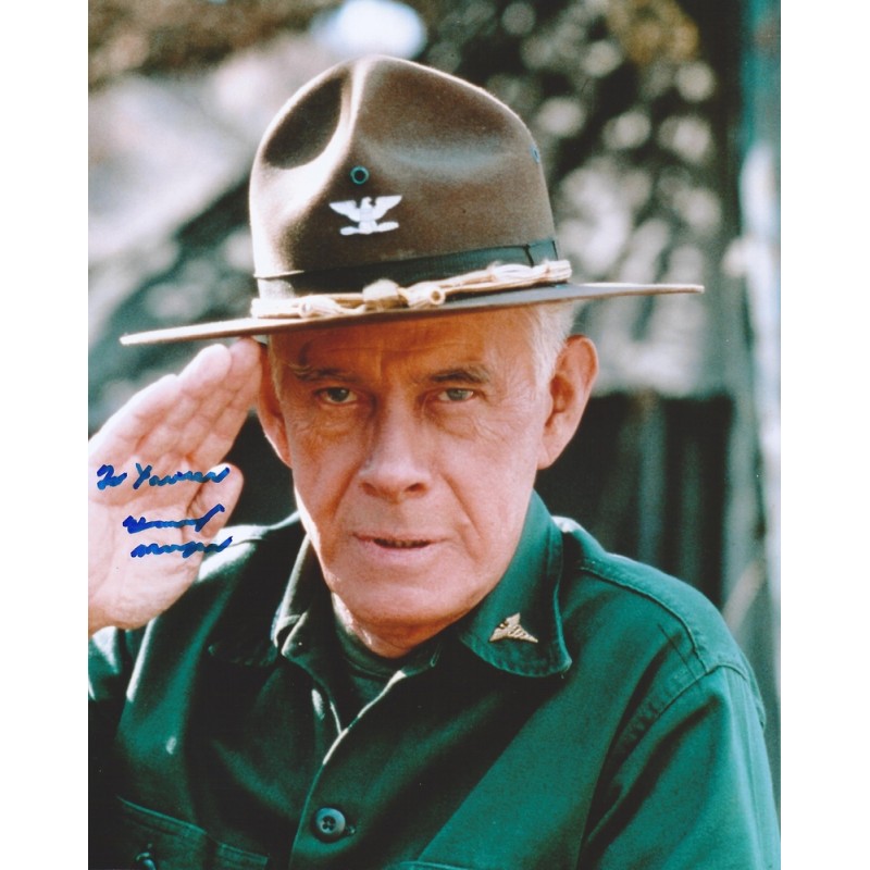 Harry MORGAN Autograph