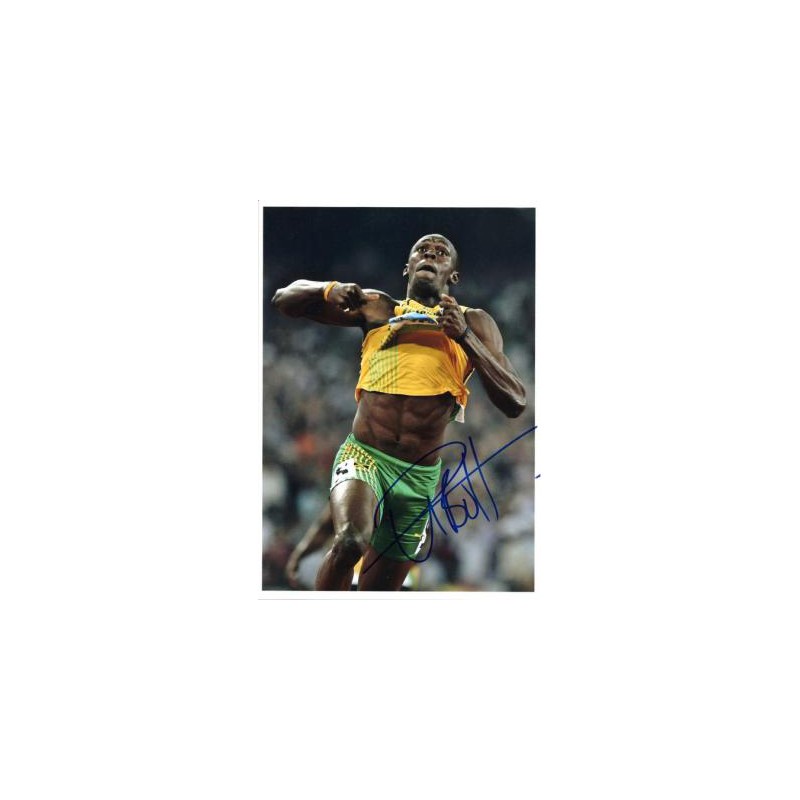 Usain BOLT Autograph