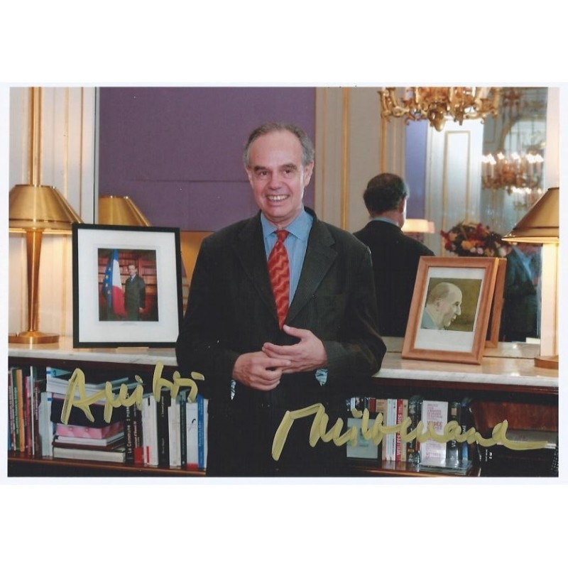 Frederic MITTERRAND Autograph