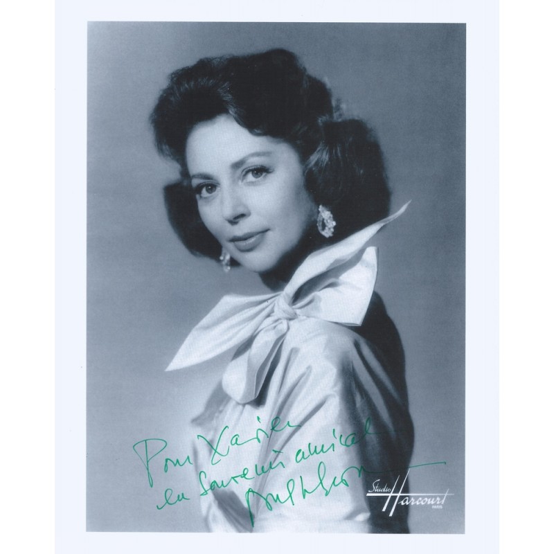 Autographe Anne VERNON