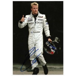 Autographe Kimi RAIKKONEN