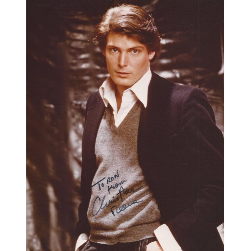 Christopher REEVE Autograph Christopher REEVE Autograph