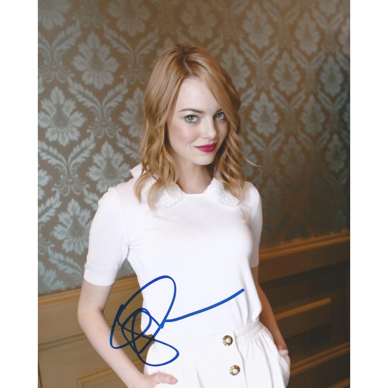 Autographe Emma STONE