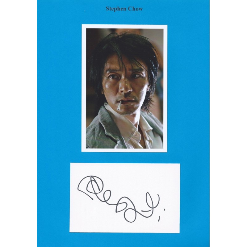 Autographe Stephen CHOW