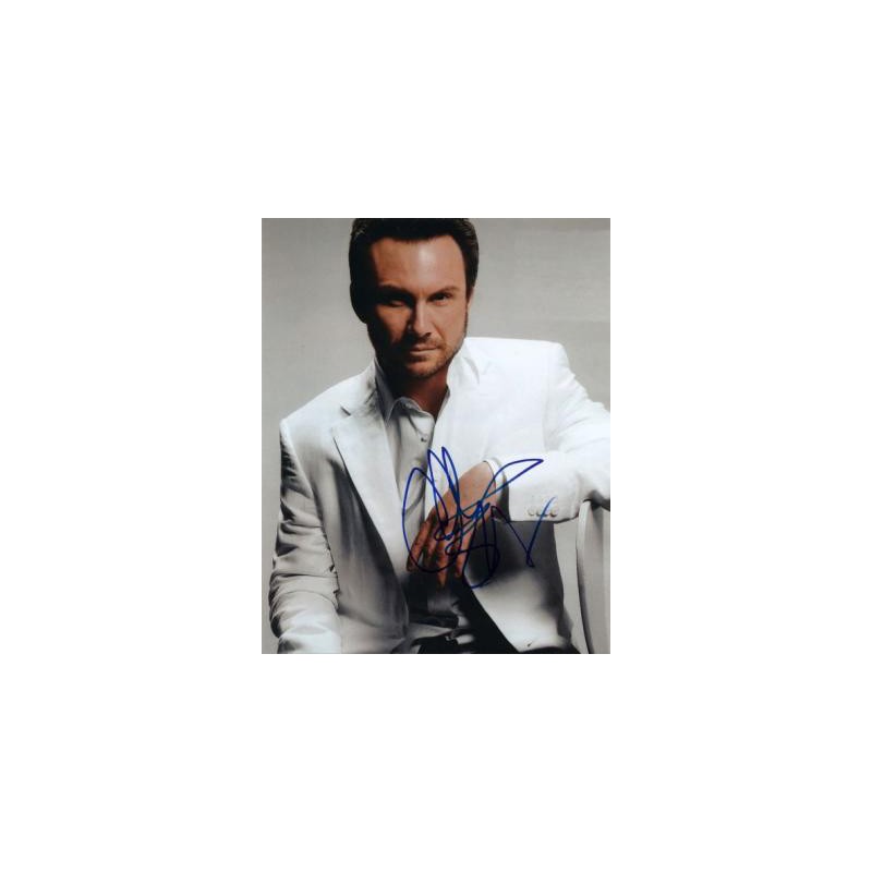 Christian SLATER Autograph