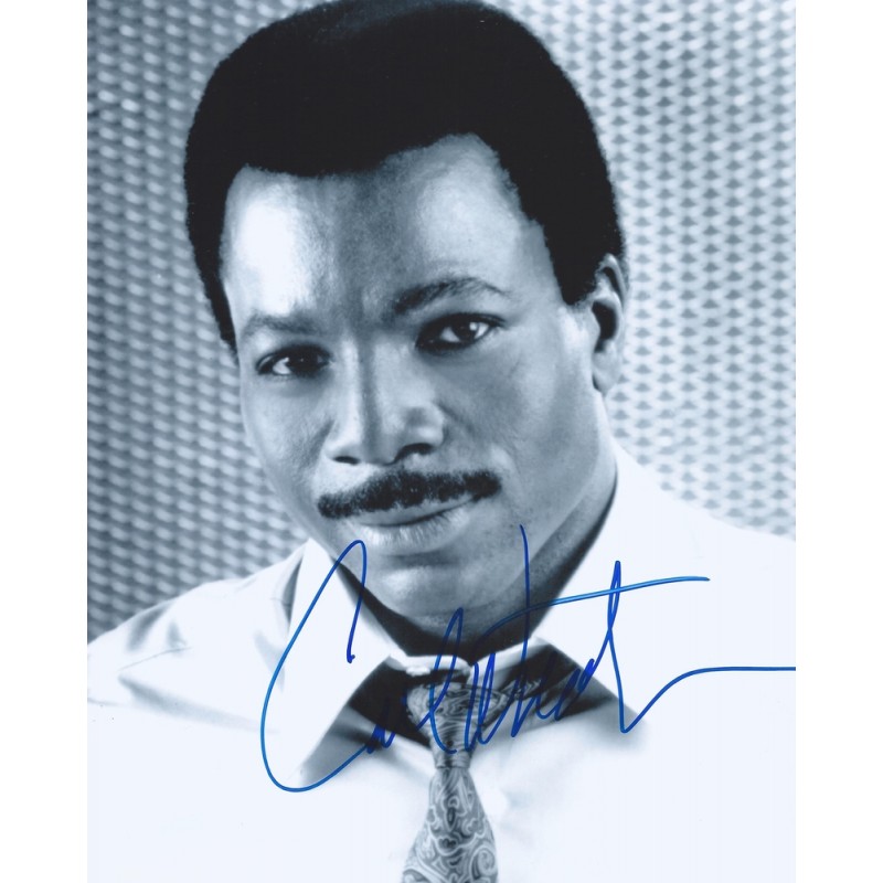 Carl WEATHERS Autograph