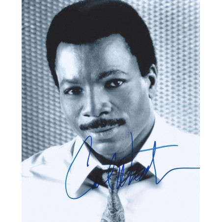 Carl WEATHERS Autograph