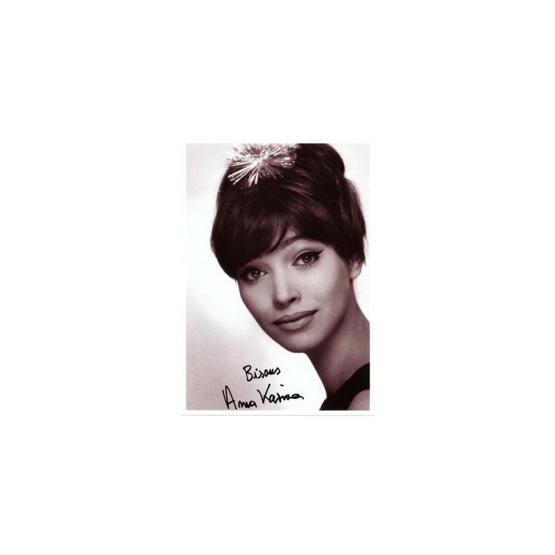 Anna KARINA Autograph