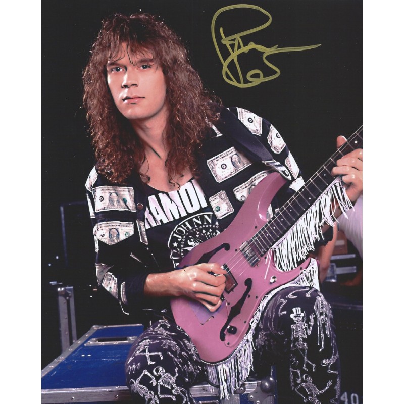 Autographe Paul GILBERT - MR. BIG