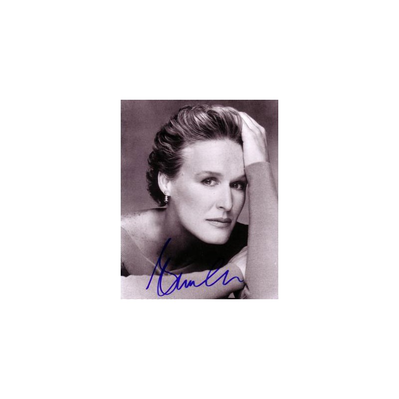 Autographe Glenn CLOSE