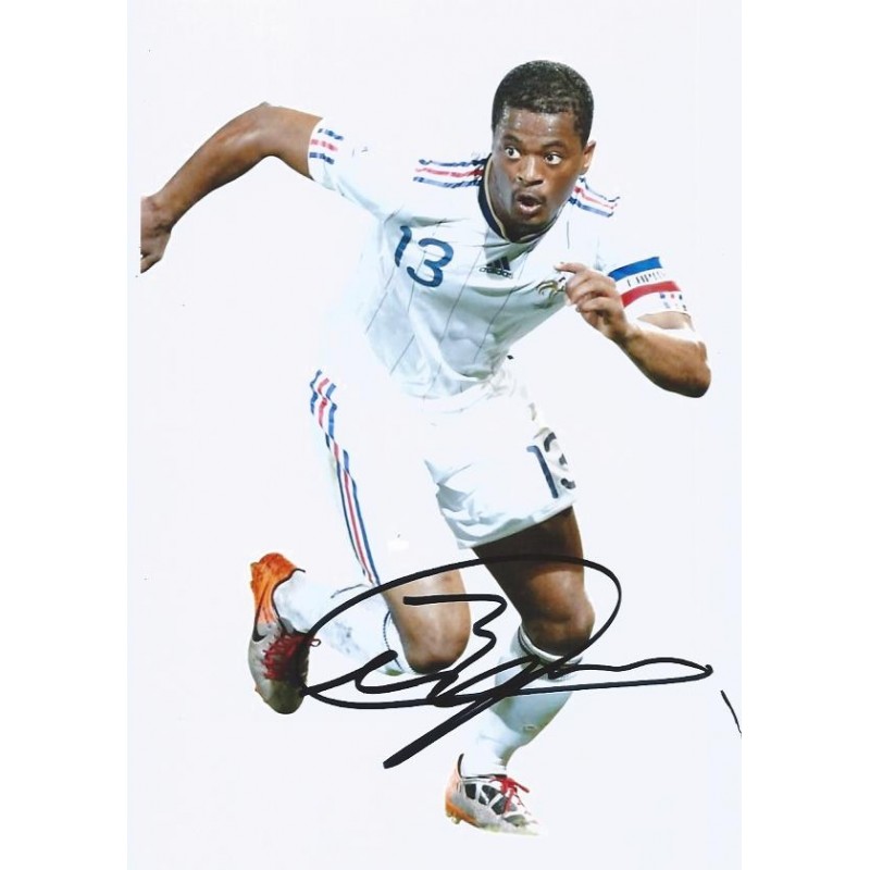 Autographe Patrice EVRA