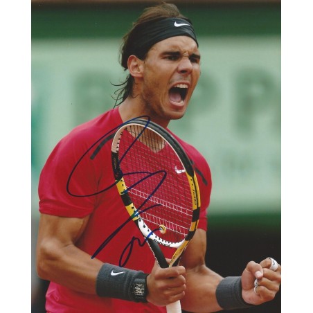 Rafael NADAL Autograph