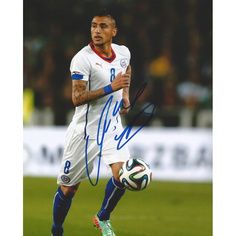 Arturo VIDAL Autograph