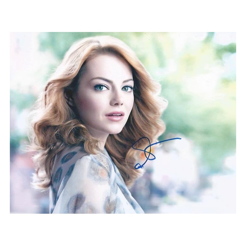 Emma STONE Autograph