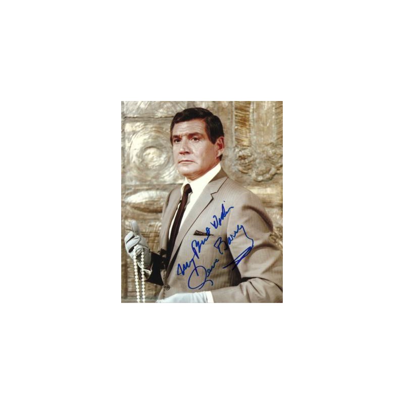Gene BARRY Autograph