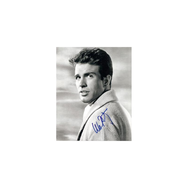 Warren BEATTY Autograph