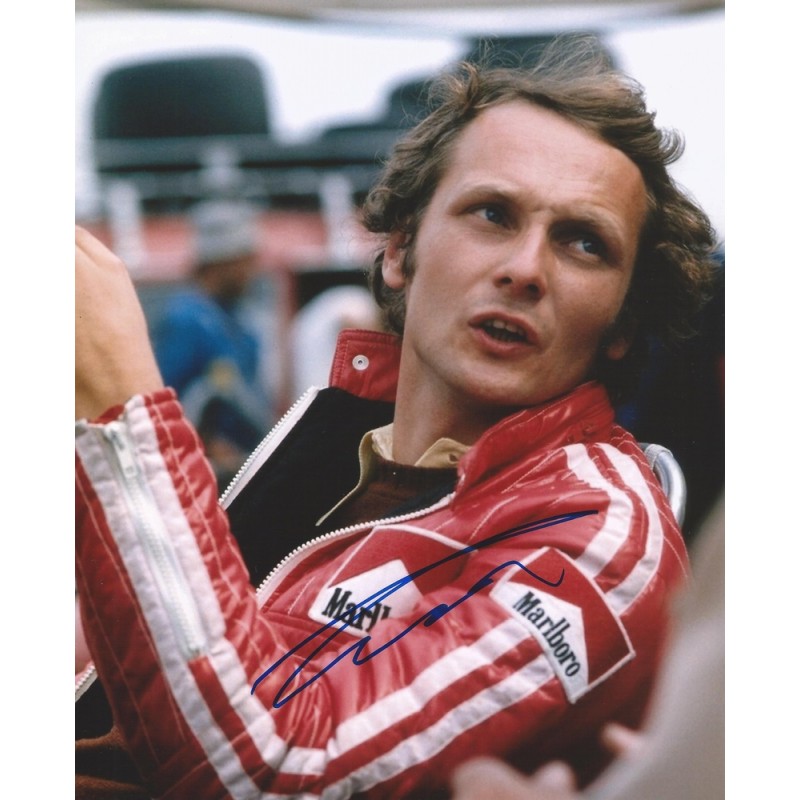 Niki LAUDA Autograph