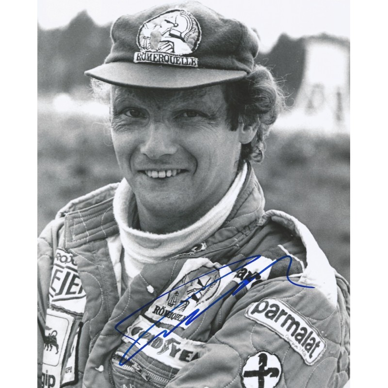 Niki LAUDA Autograph