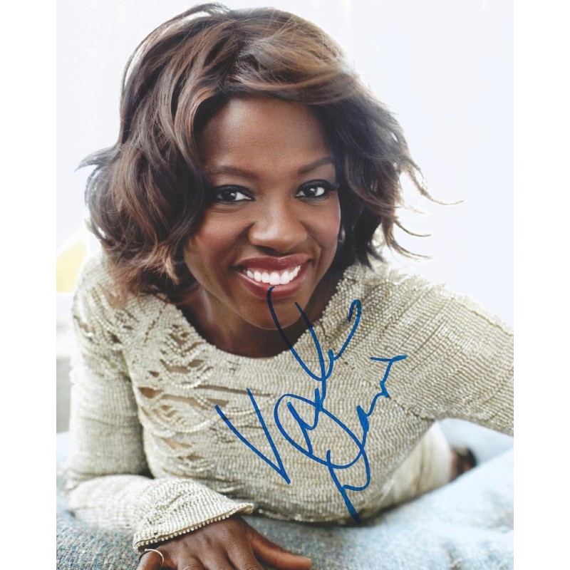 Viola DAVIS Autograph