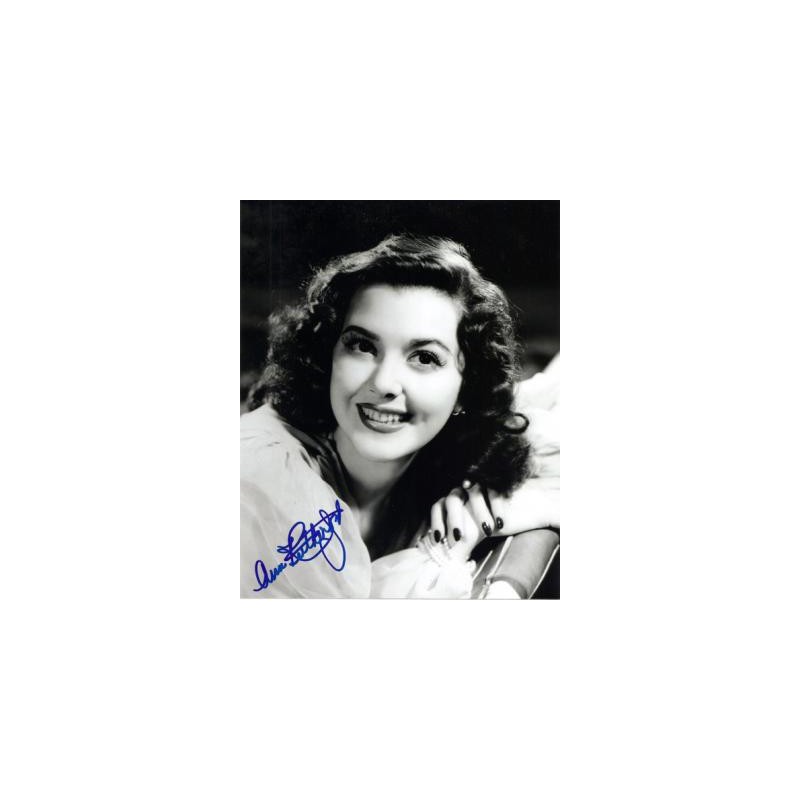 Autographe Ann RUTHERFORD