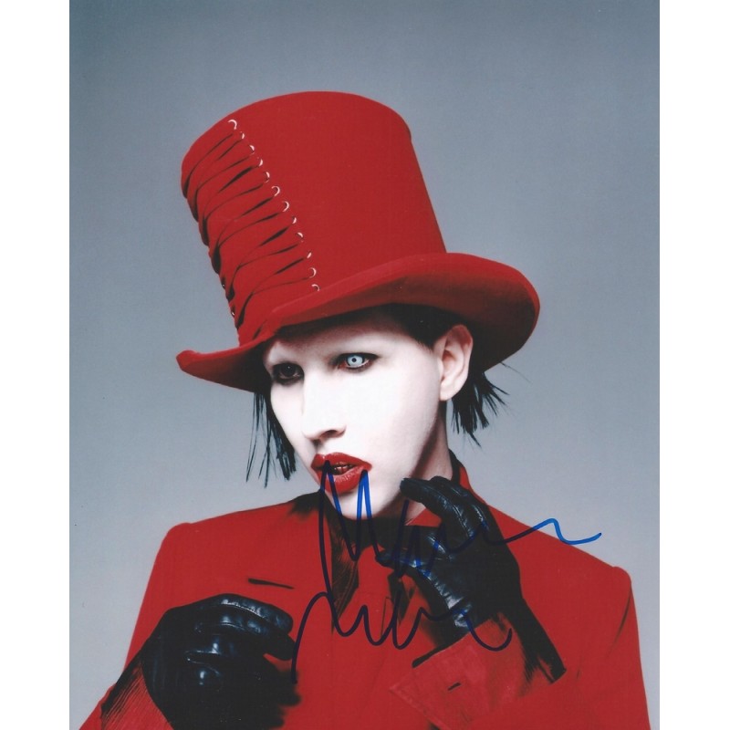 Marilyn MANSON Autograph