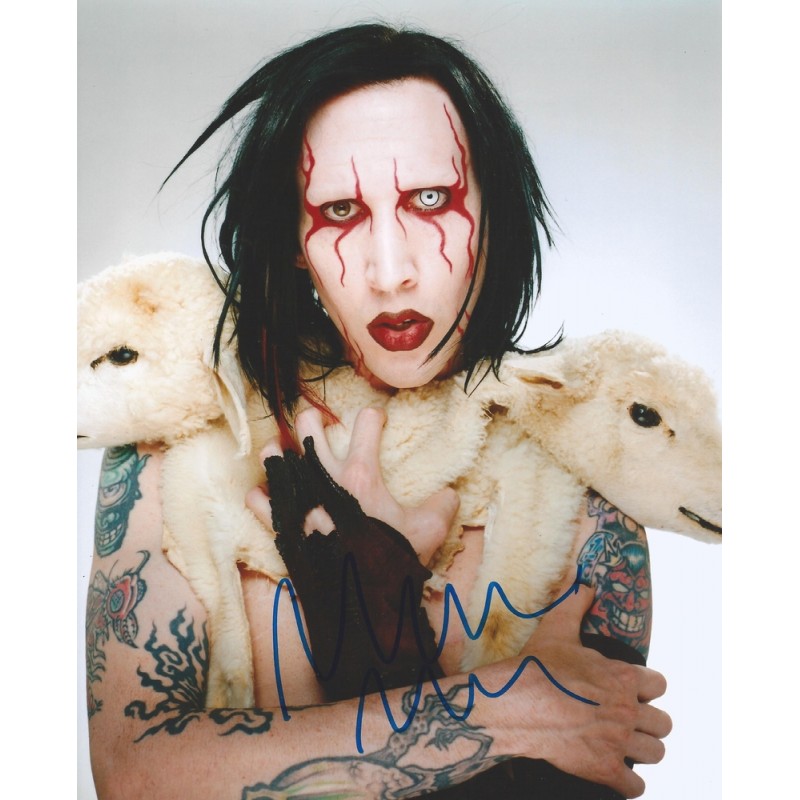 Marilyn MANSON Autograph
