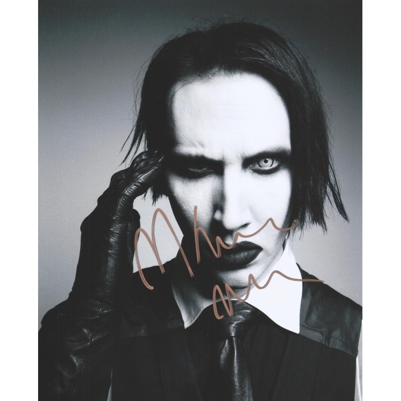 Marilyn MANSON Autograph