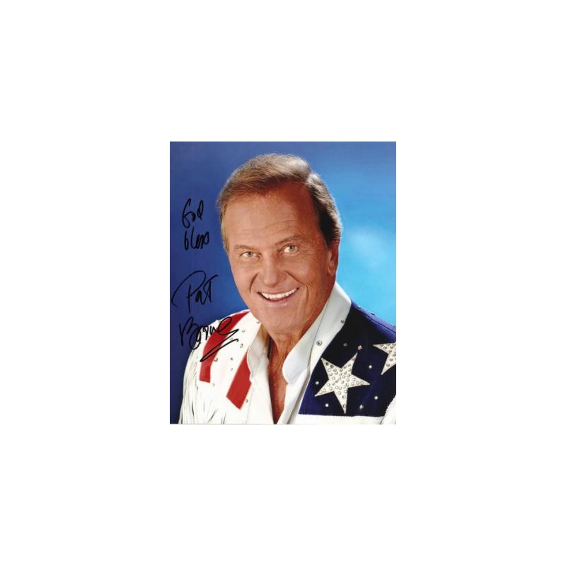Pat BOONE Autograph