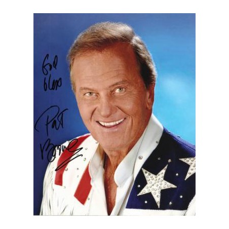Pat BOONE Autograph