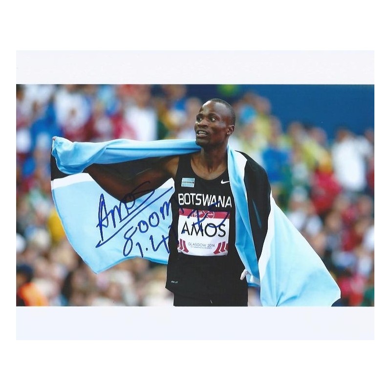 Nijel AMOS Autograph