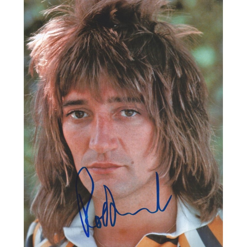 Rod STEWART Autograph