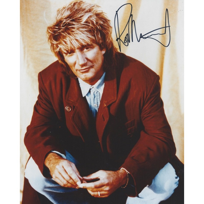 Rod STEWART Autograph